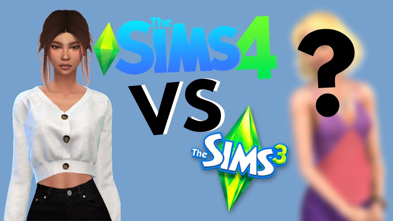 I tried the Sims 3 for the first time ever!💙 - YouTube