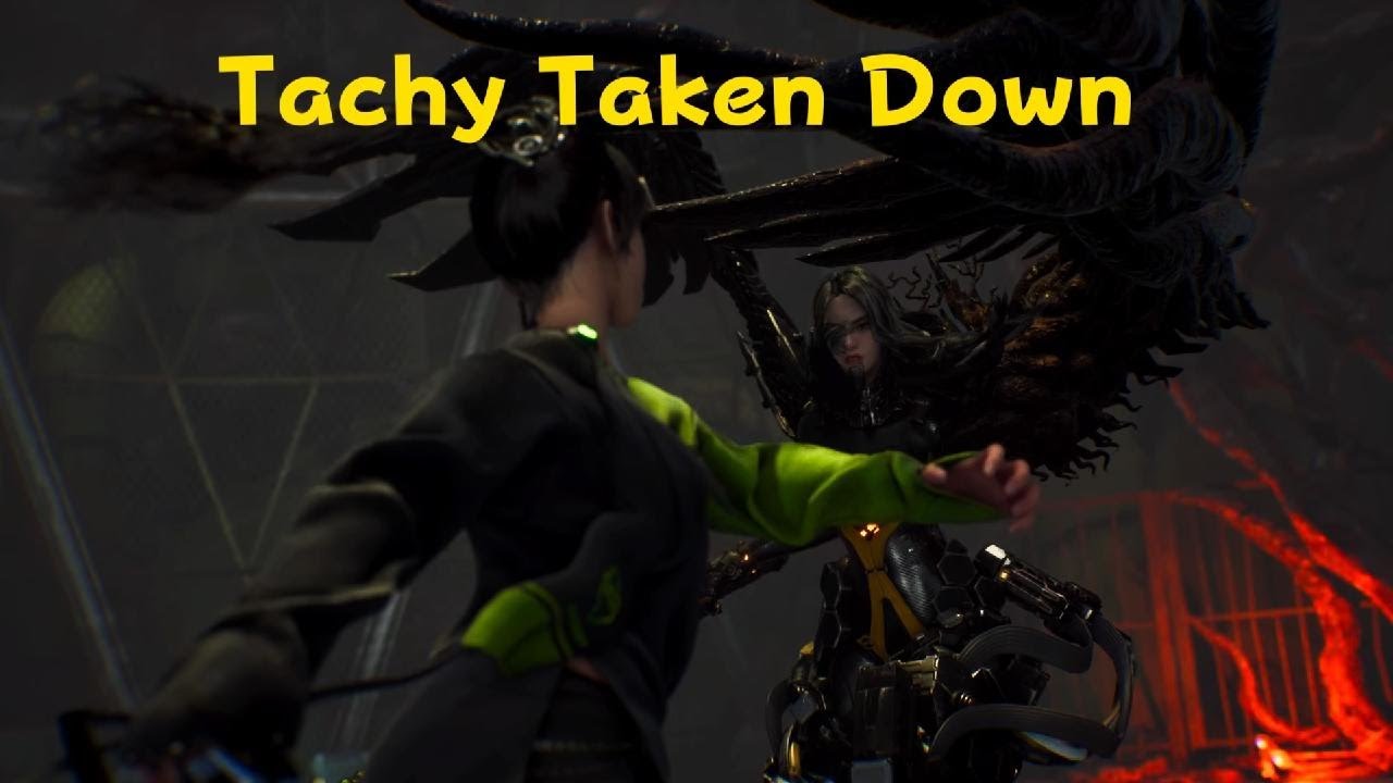 Stellar Blade Tachy Boss Fight - YouTube