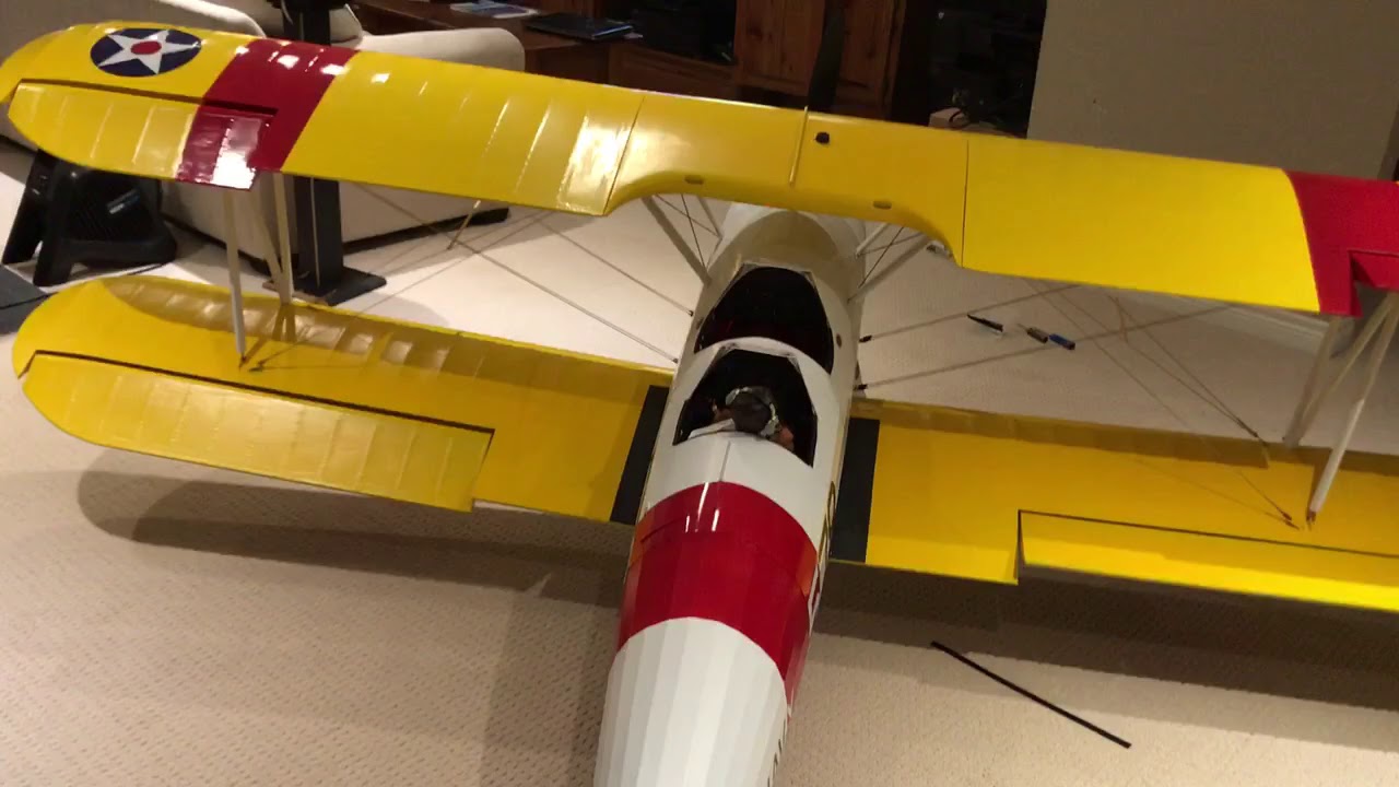Balsa USA Stearman - YouTube