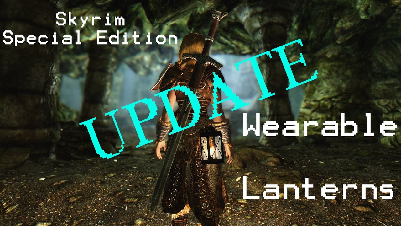 Skyrim SE Mods: Wearable Lanterns (Official Port) UPDATE - YouTube