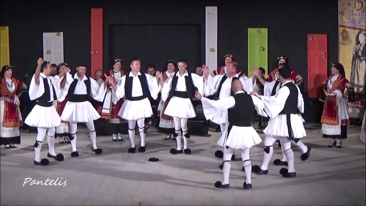 ΕΝΑΣ ΛΕΒΕΝΤΗΣ ΧΟΡΕΥΕ (Τσάμικος) - Πολιτιστικός Σύλλογος Τυρνάβου - YouTube
