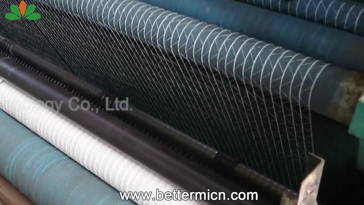 Bale Wrap Netting, Hay Bundling Netting - YouTube