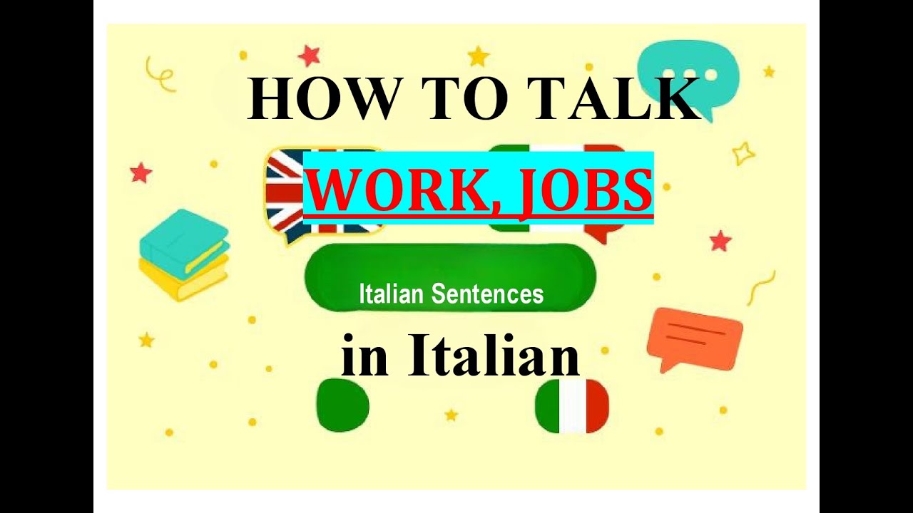 How to talk about Jobs - Workplace Vocabulary with Example Sentences ...