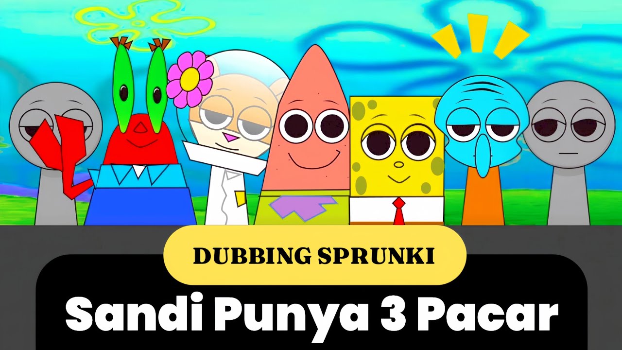 dubbing sprunki versi spongebob...semua serba joko #sprunki #lucu # ...