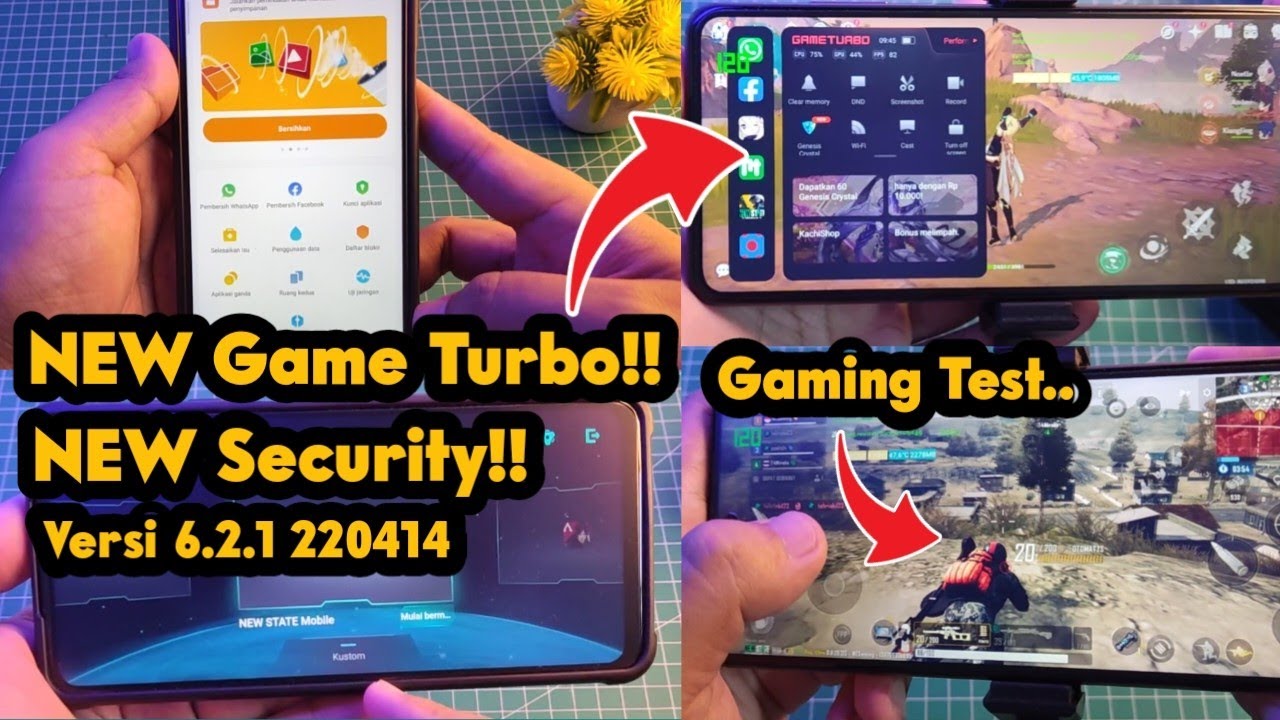 NEW GAME TURBO & SECURITY VERSI 6.2.1 Apa Yang Baru? Speed Mode Game ...