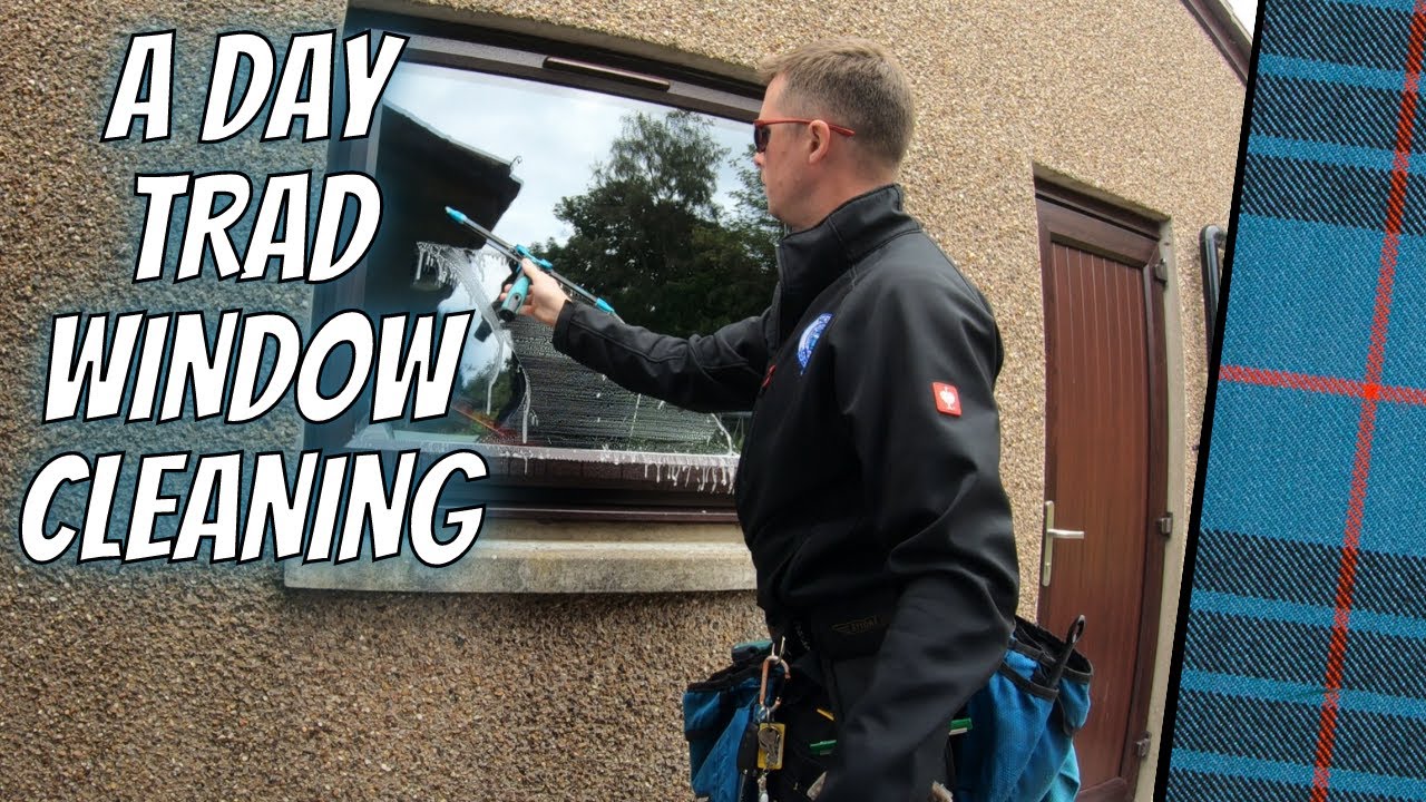 A Day Trad Window Cleaning | Trying Out A New Soap GLIDEIATOR - YouTube