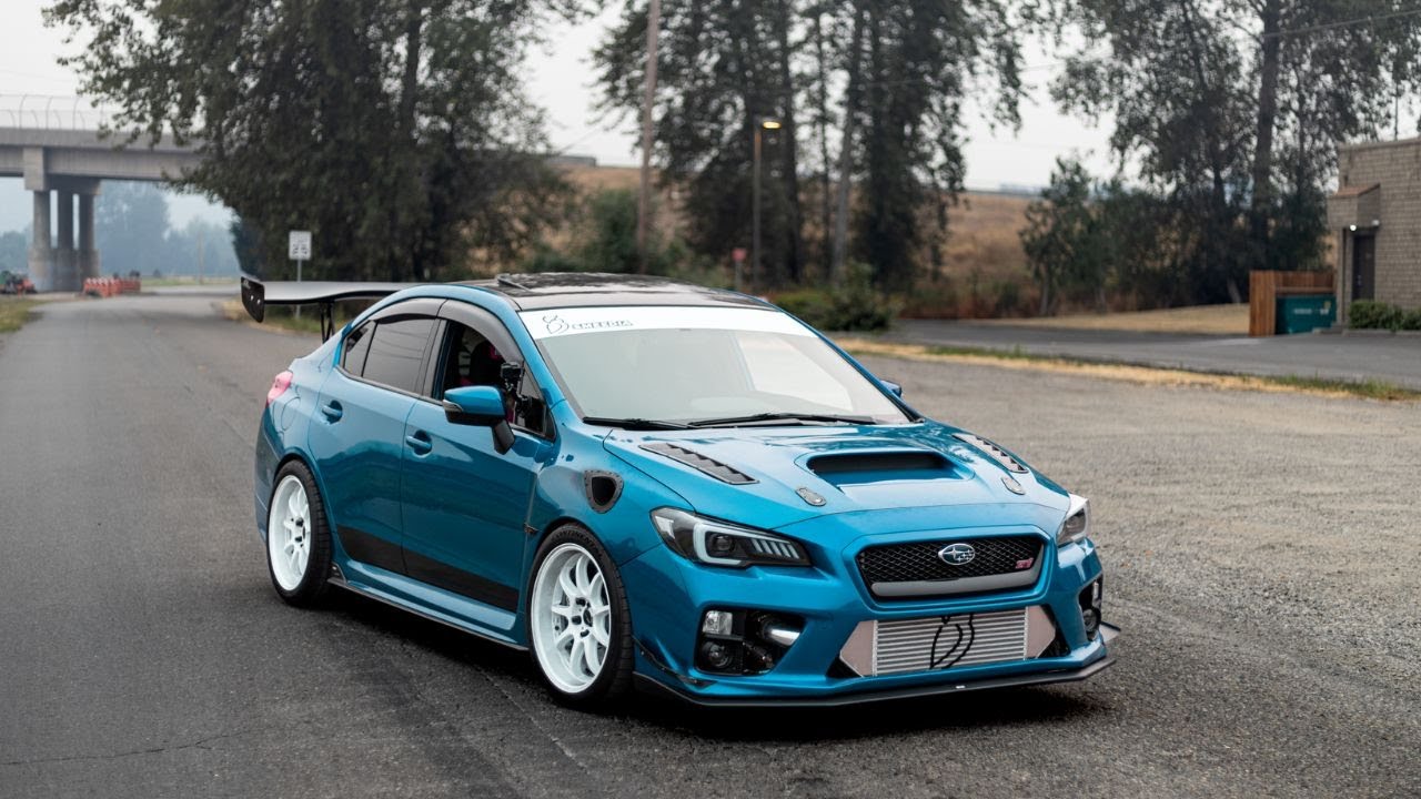 Shake down on the 3.3L H6 Subaru WRX STI - YouTube