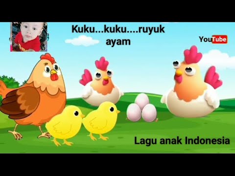 Kukuruyuk animasi ayam dan guguk lucu lagu anak Indonesia versi dj ...