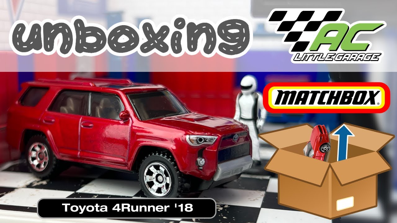 Unboxing Toyota 4Runner 2018 Matchbox 1/64ème 2023 - YouTube