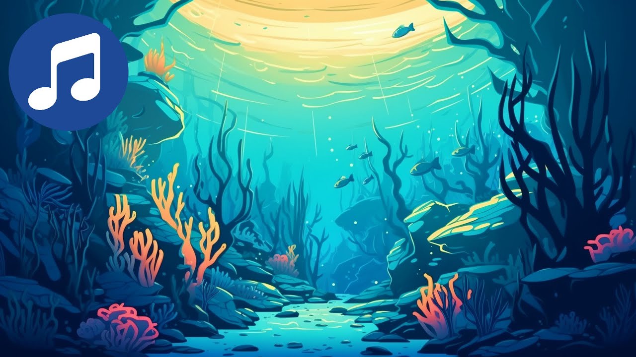 Underwater Lofi Music & Ocean Sounds 🎵 Dive into Relaxation | 1 HOUR ...