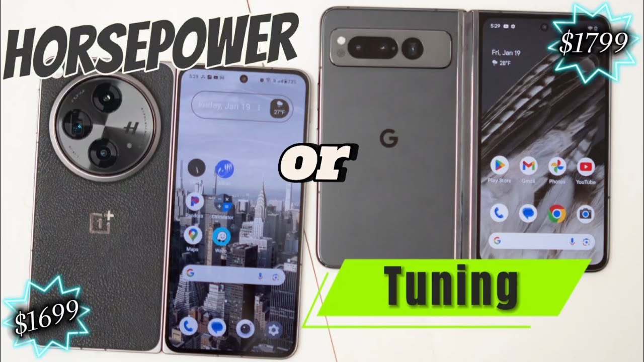 OnePlus OPEN Vs PIXEL FOLD Review - Best Foldable?? - YouTube