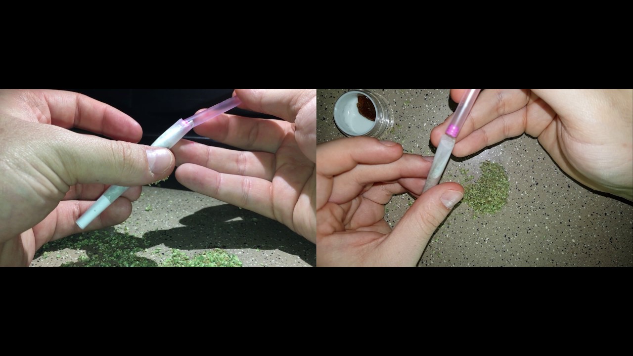 How to roll a cone shaped joint. - YouTube