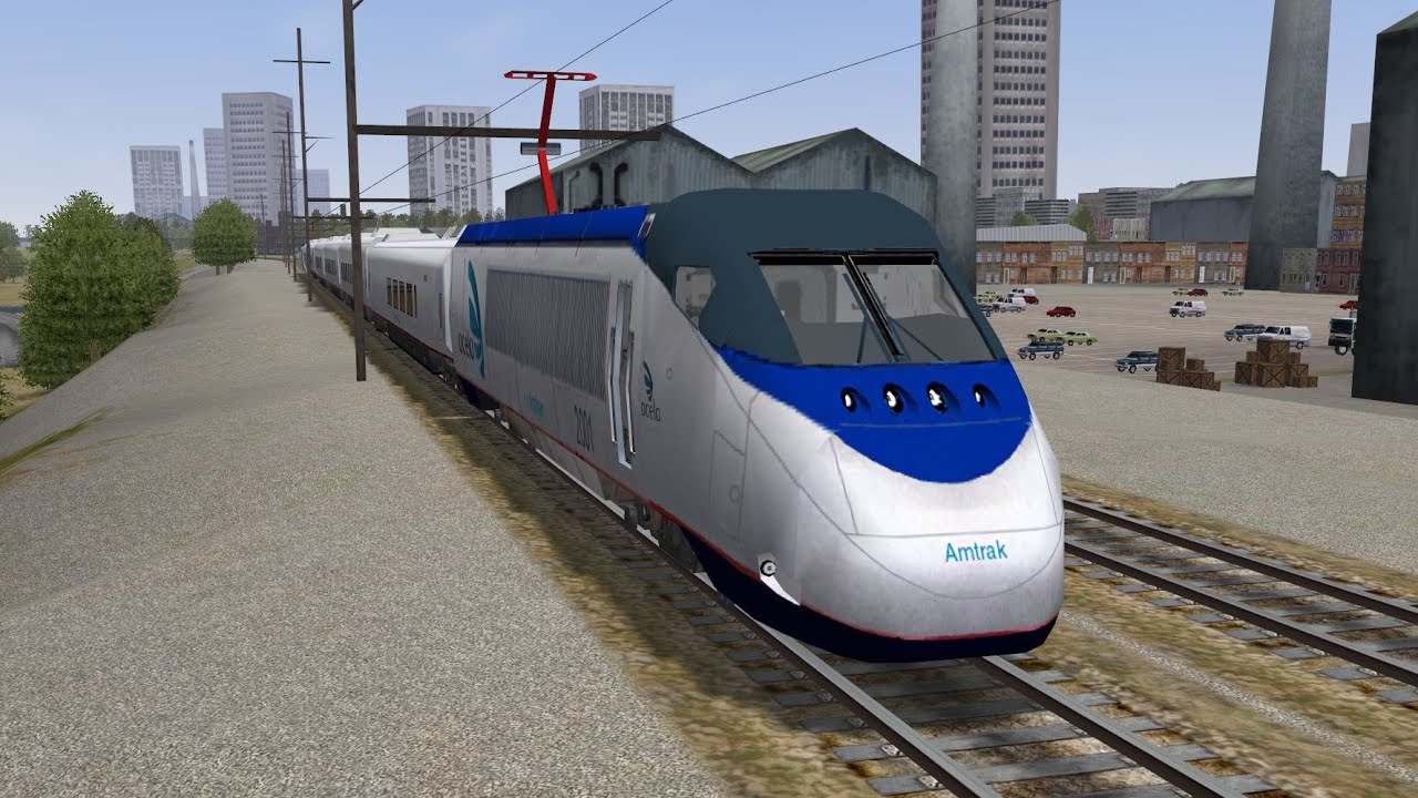 Microsoft Train Simulator | Northeast Corridor | Short Passenger Run ...