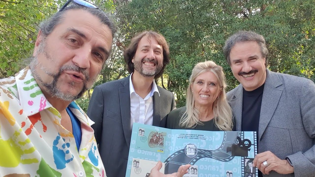 Il Francobollo di Franco e Ciccio: Massimo e Maria Letizia Benenato con ...