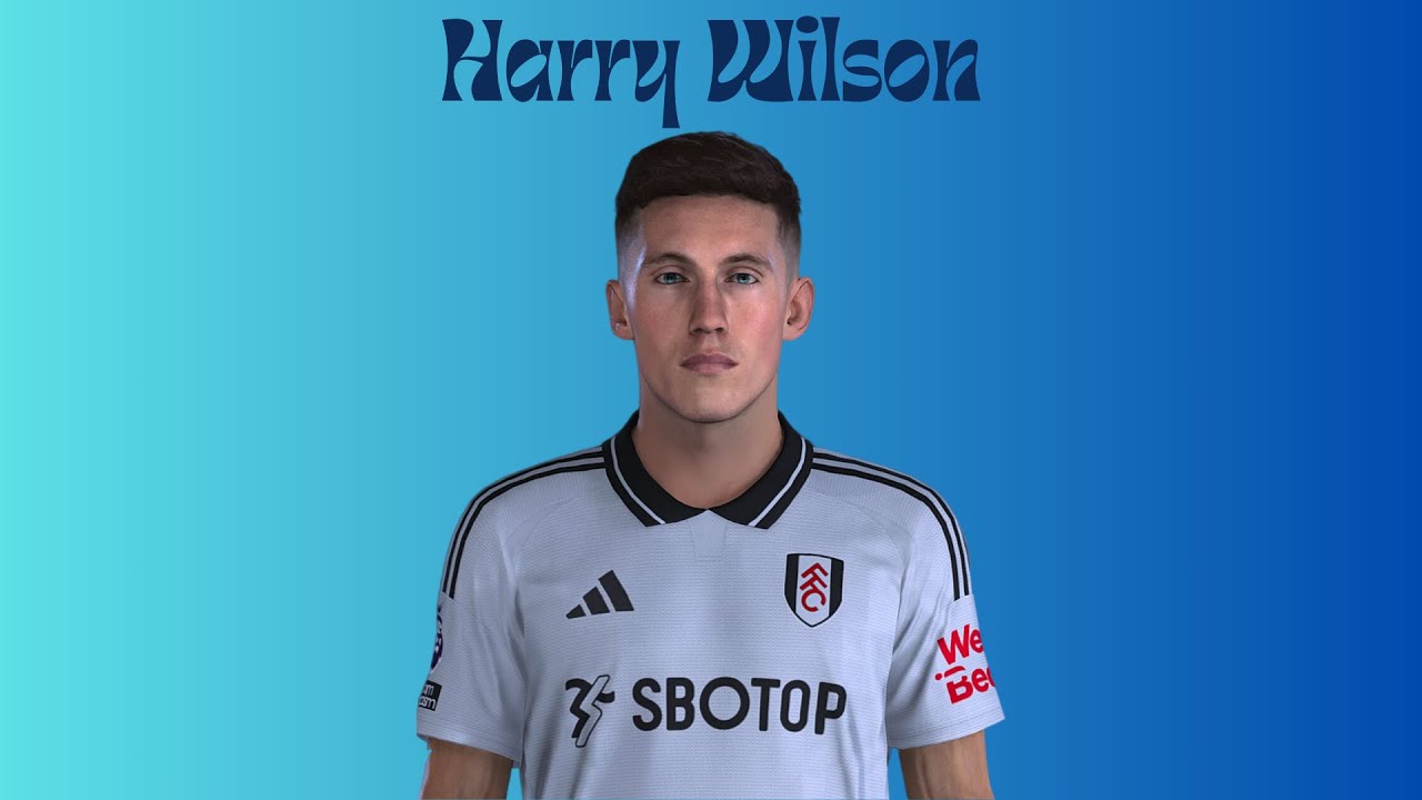 Face + Tatto Harry Wilson Fulham PES 21 PC - YouTube
