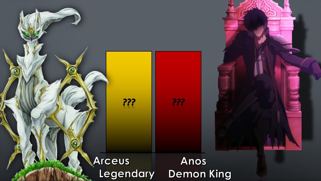 Anos Vs Arceus Power Level - YouTube