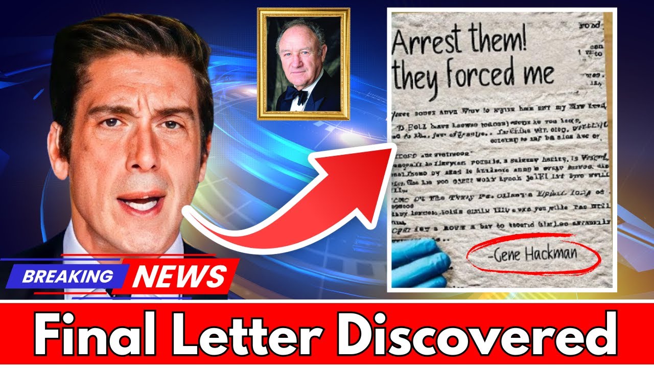 Gene Hackman's Lost Final Letter Discovered Today By FBA - YouTube
