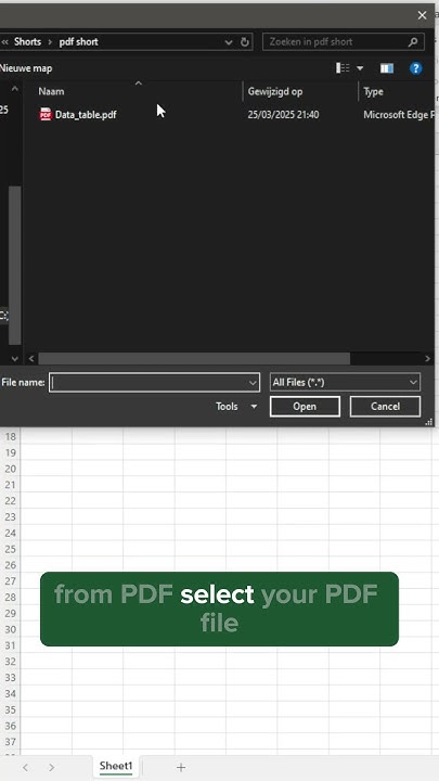 Importing PDF Tables Into Excel Is Actually This Easy - YouTube