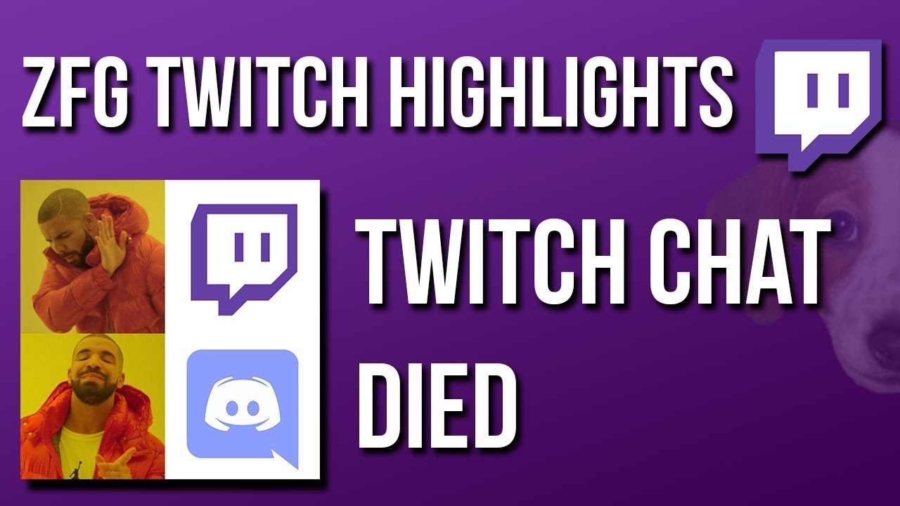 Twitch can't handle ZFG's chat - ZFG Twitch Highlights - YouTube