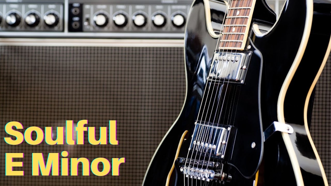 E Minor Backing Track - YouTube