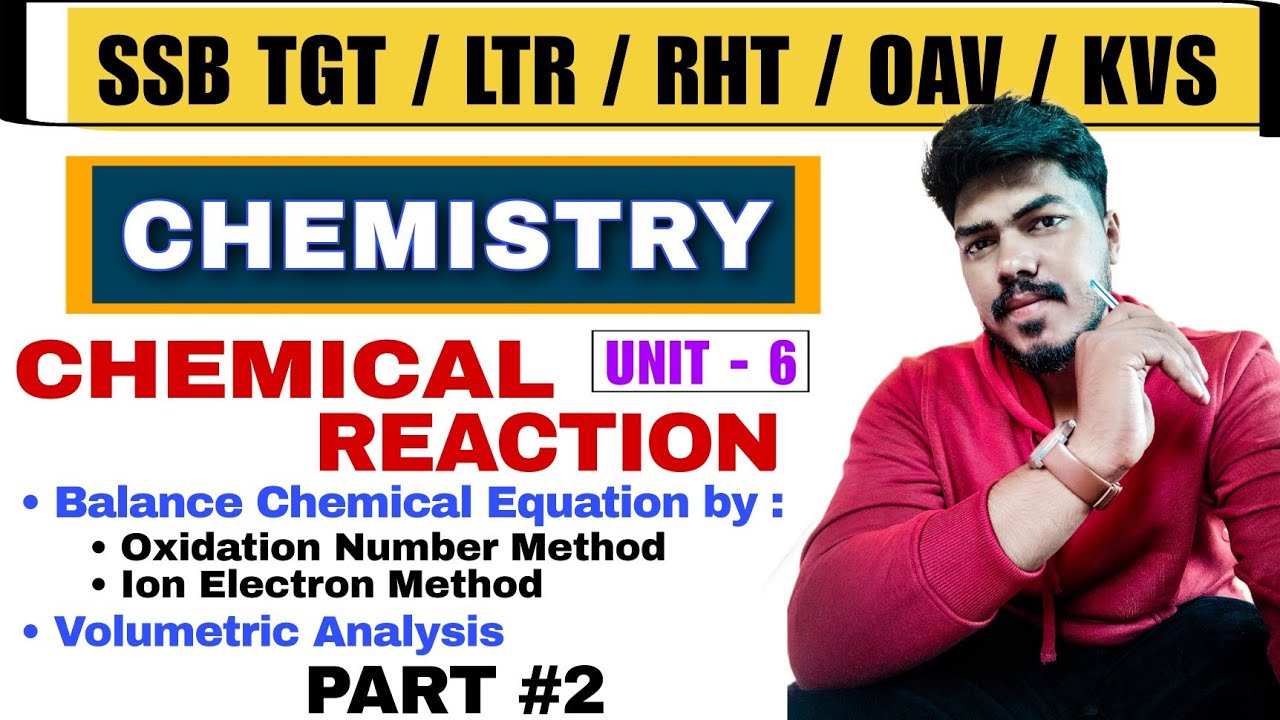Chemical Reactions (Part-2)UNIT-6 || Oxidation number&ion electron ...