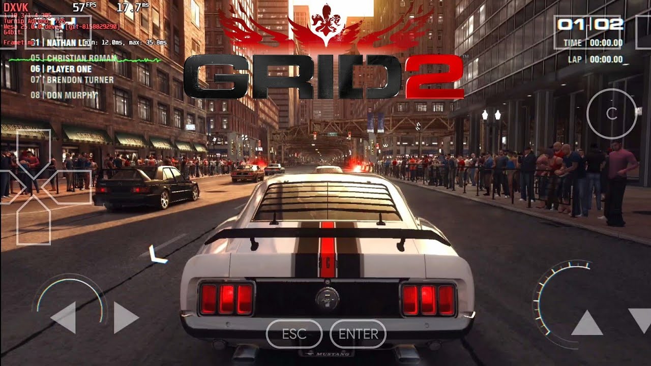 Grid 2 Default Set 720p Winlator Afie 7.1.3 Fix5 Android Offline - YouTube