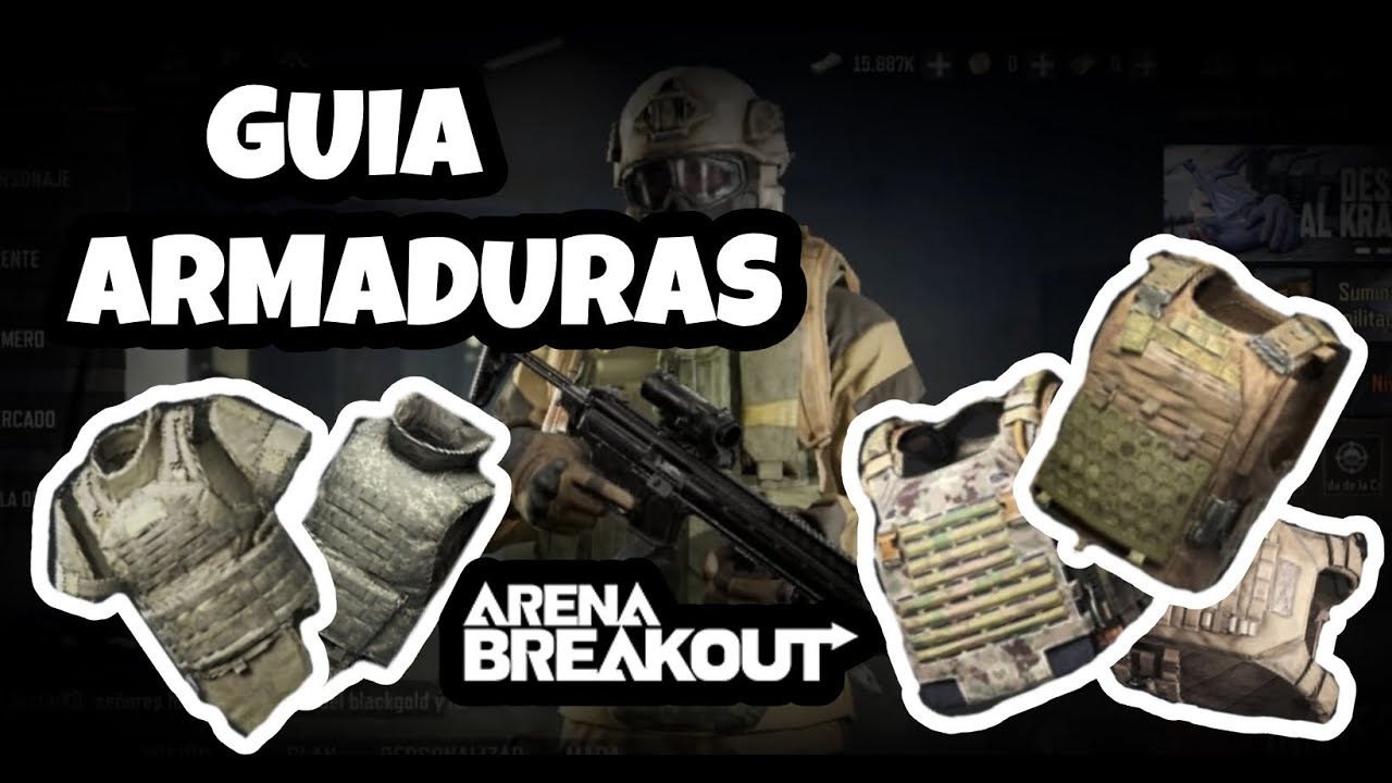 GUIA DE ARMADURAS 😎| ARENA BREAKOUT GLOBAL - YouTube