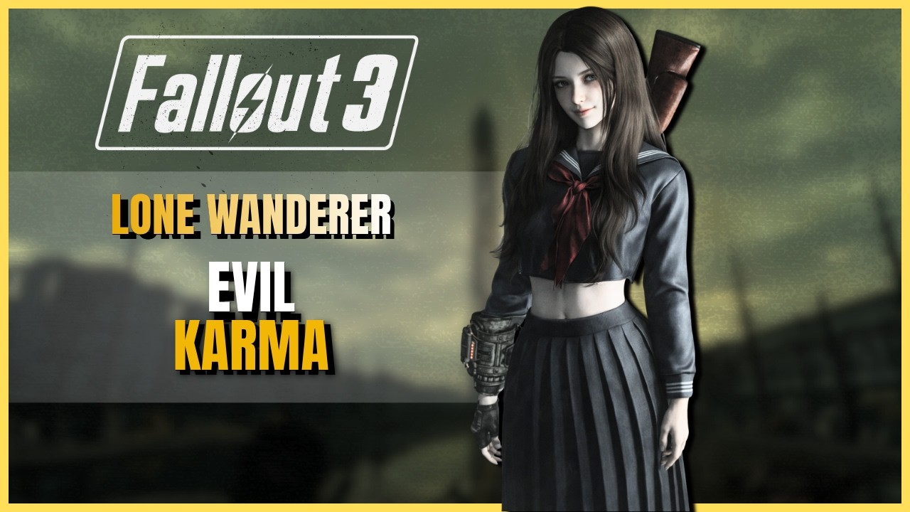 Evil Karma Runthrough - Fallout 3 Full Gameplay LIVE 🔴 - YouTube