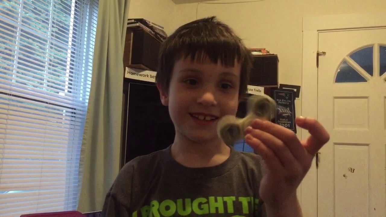 Best Fidget Spinner My Dad Made - YouTube