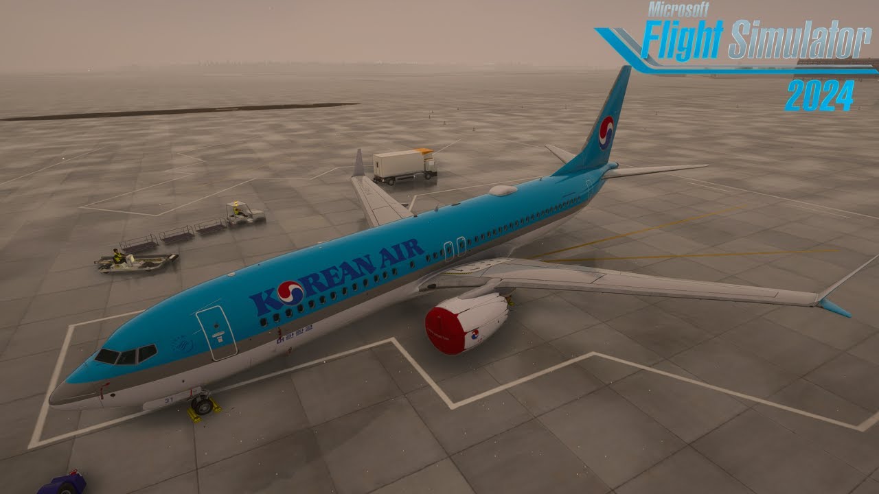 Flying Through the Winter Storm in MSFS 2024 - YouTube