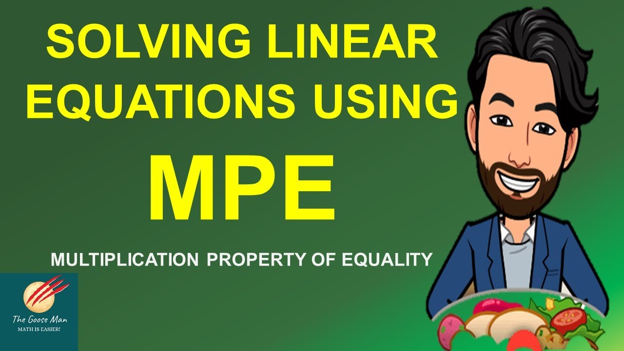 Solving Linear Equation Using MPE: Step by Step - YouTube