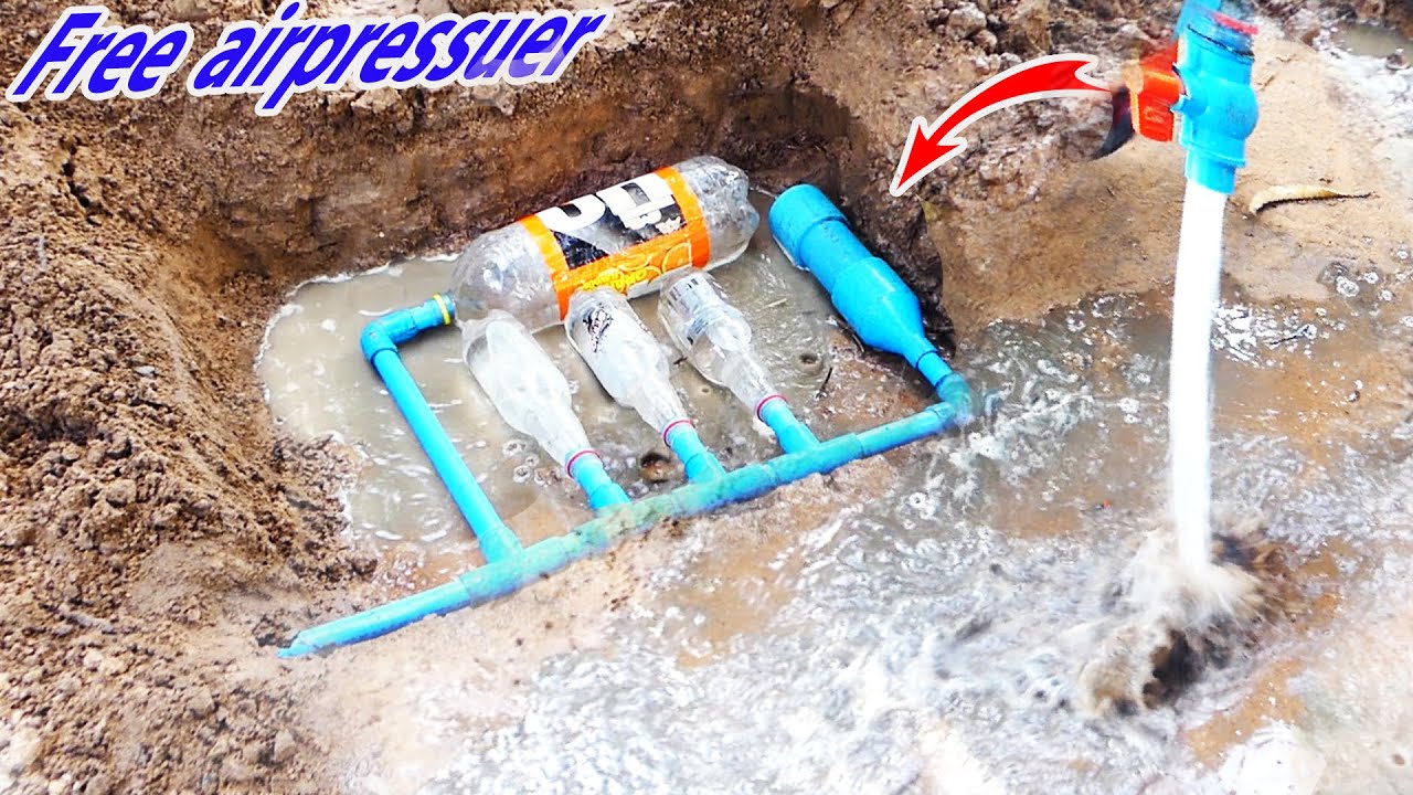 Amazing lady Idea to fix PVC pipe low pressure most people don't know # ...