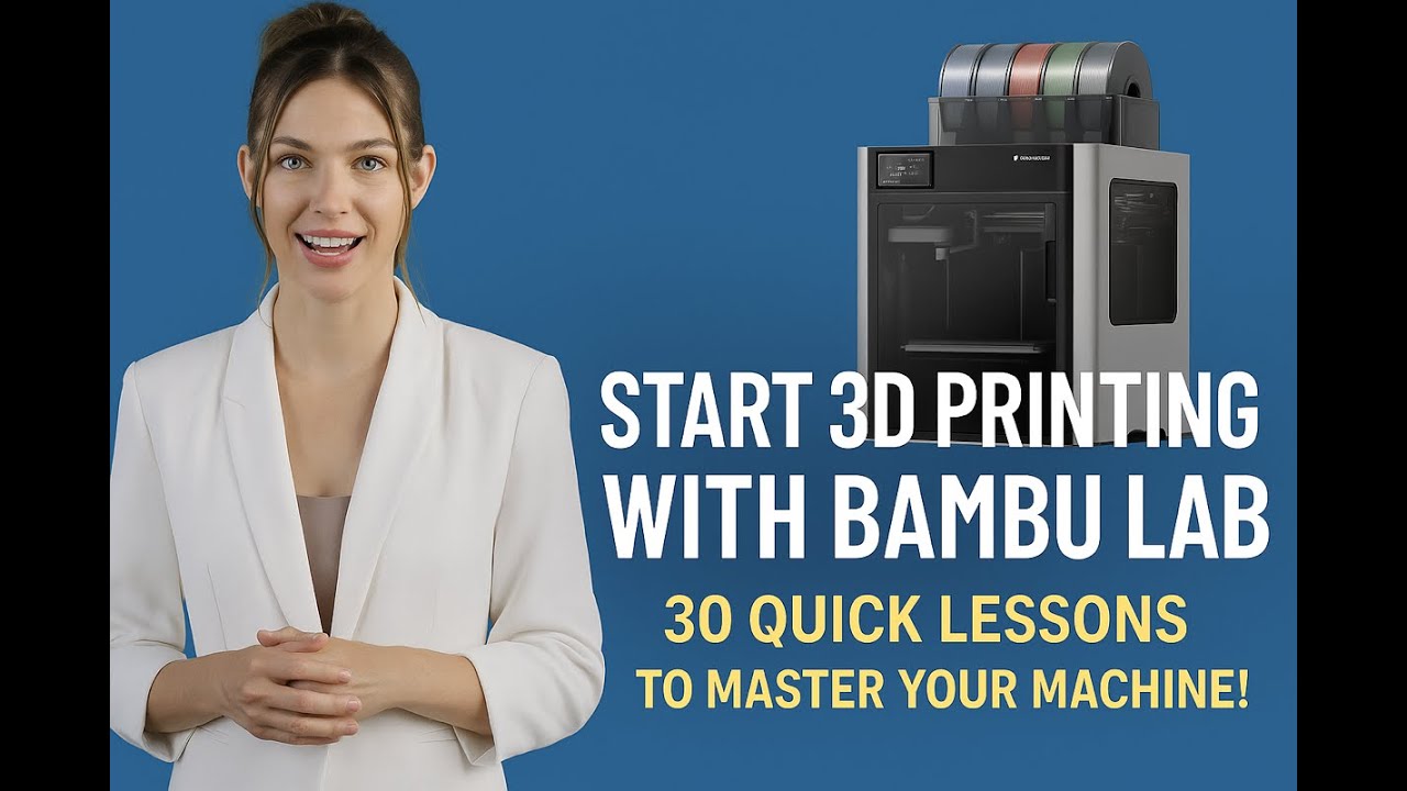 Start 3D Printing with Bambu Lab | 30 Quick Lessons to Master Your ...