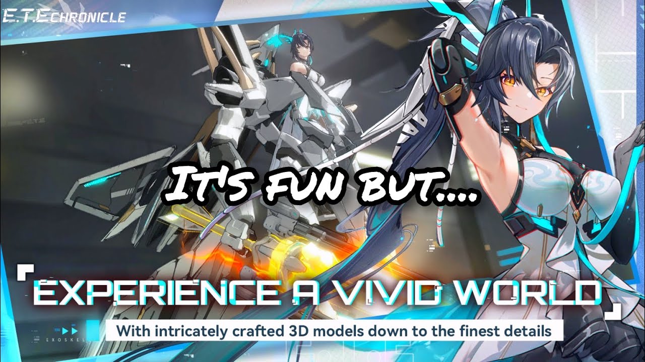 New Mech Open-world Shooter game ETE CHRONICLES - first land battle ...