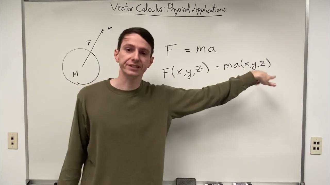 Vector Calculus: Lecture 17/29 - Applications to Gravity - YouTube