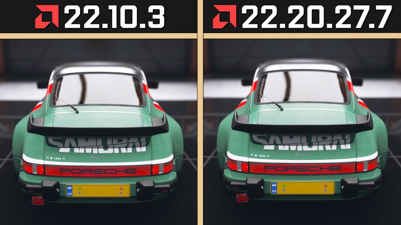 AMD RADEON DRIVER | 22.10.3 vs 22.20.27.07 - YouTube