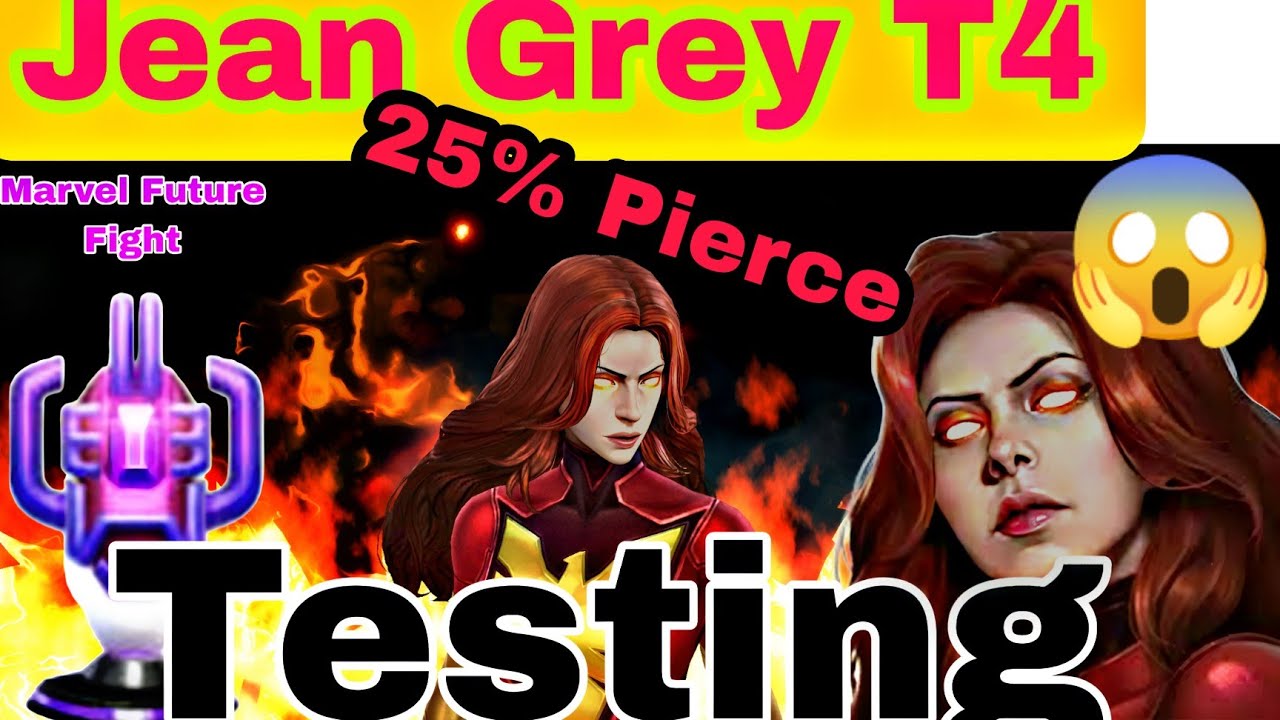Jean Grey Dark Pheonix | Marvel Future Fight | Testing What A ...