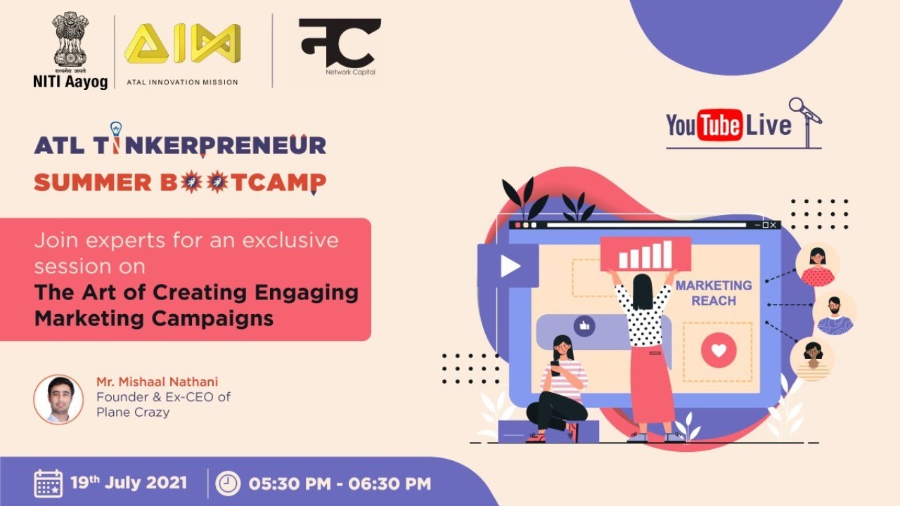 ATL Tinkerpreneur Summer Bootcamp - The Art Of Creating Engaging Marketing Campaigns - YouTube