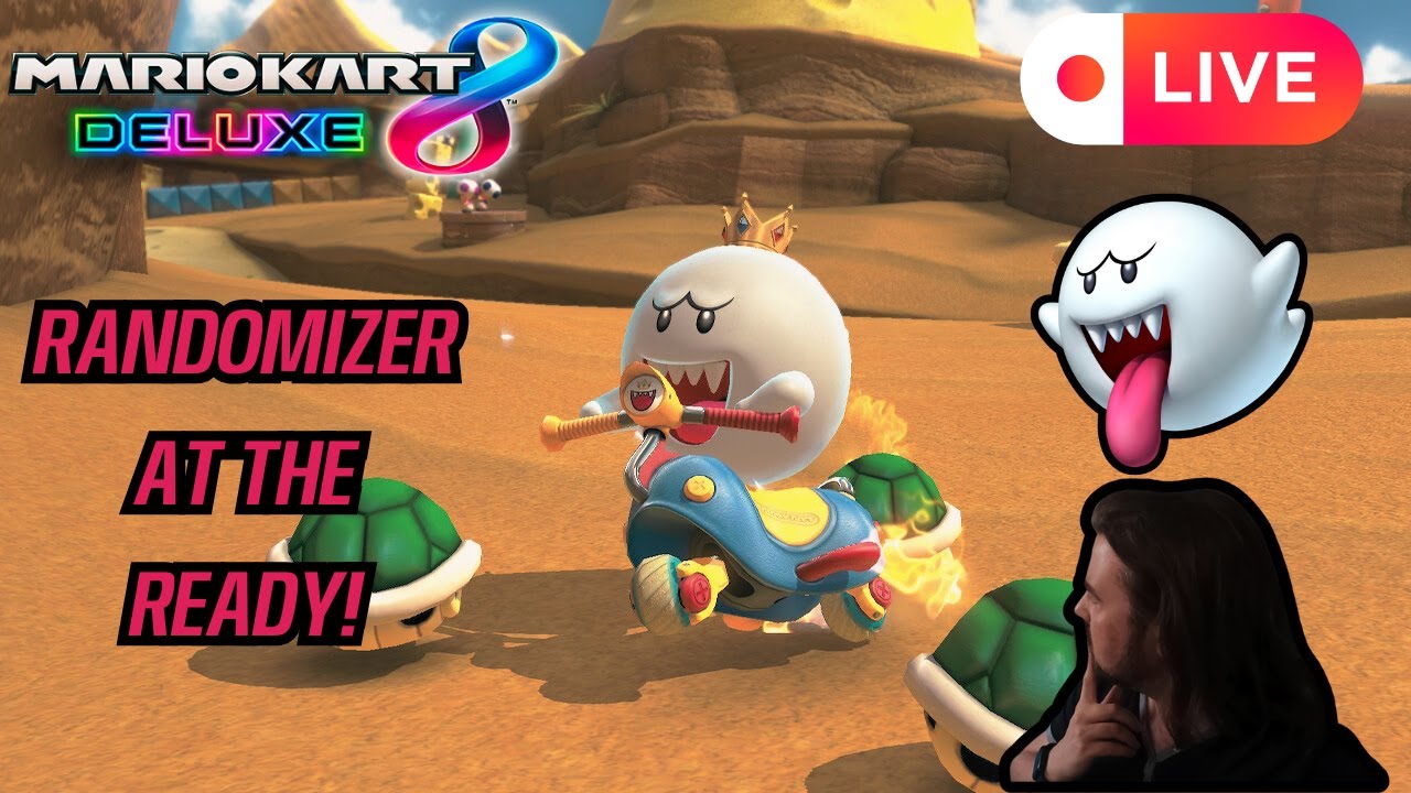 LIVE: tuesday Randomizer - Mario Kart 8: Deluxe - Regional mayhem ...