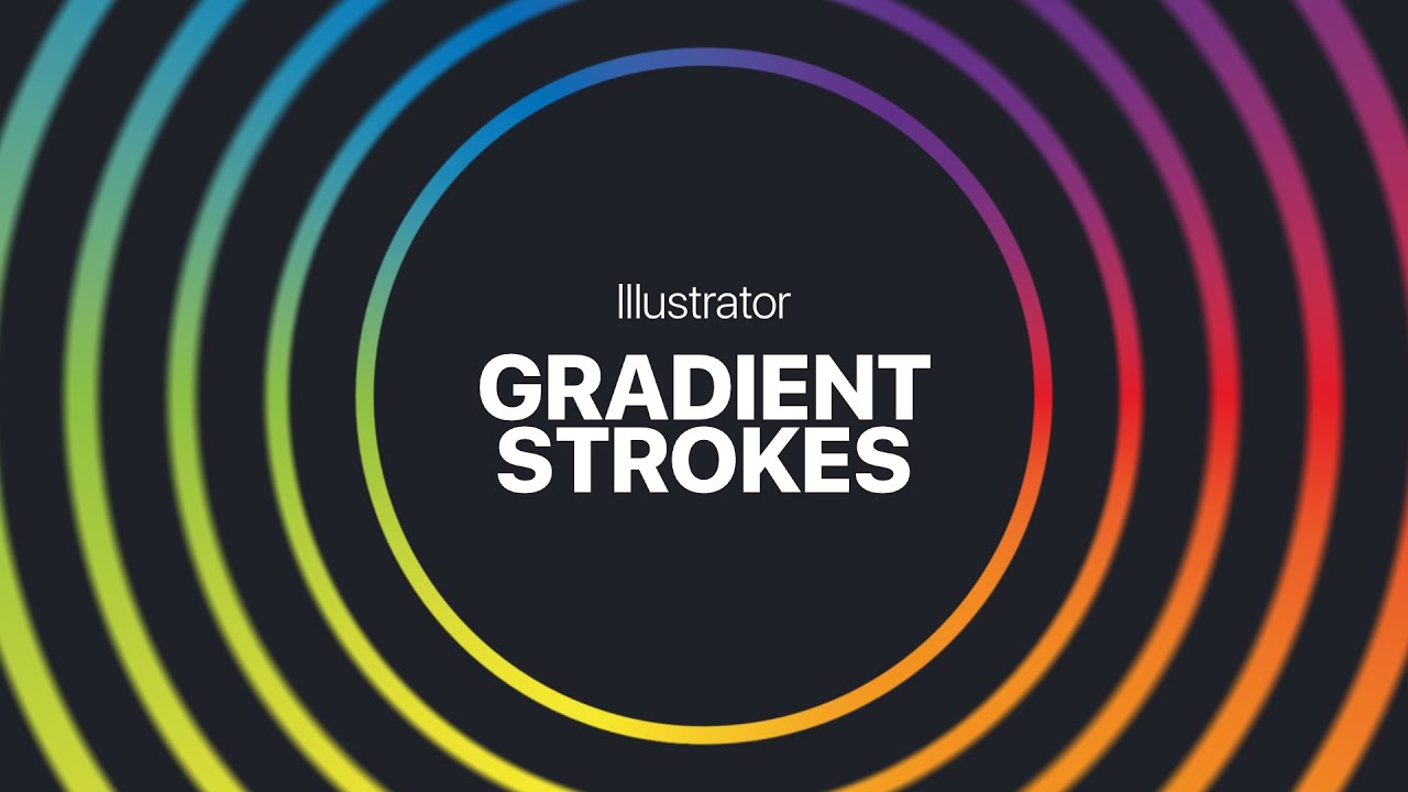 Getting a Gradient to Follow a Path in Illustrator 🌈 - YouTube Getting a Gradient to Follow a Path in Illustrator 🌈 - YouTube