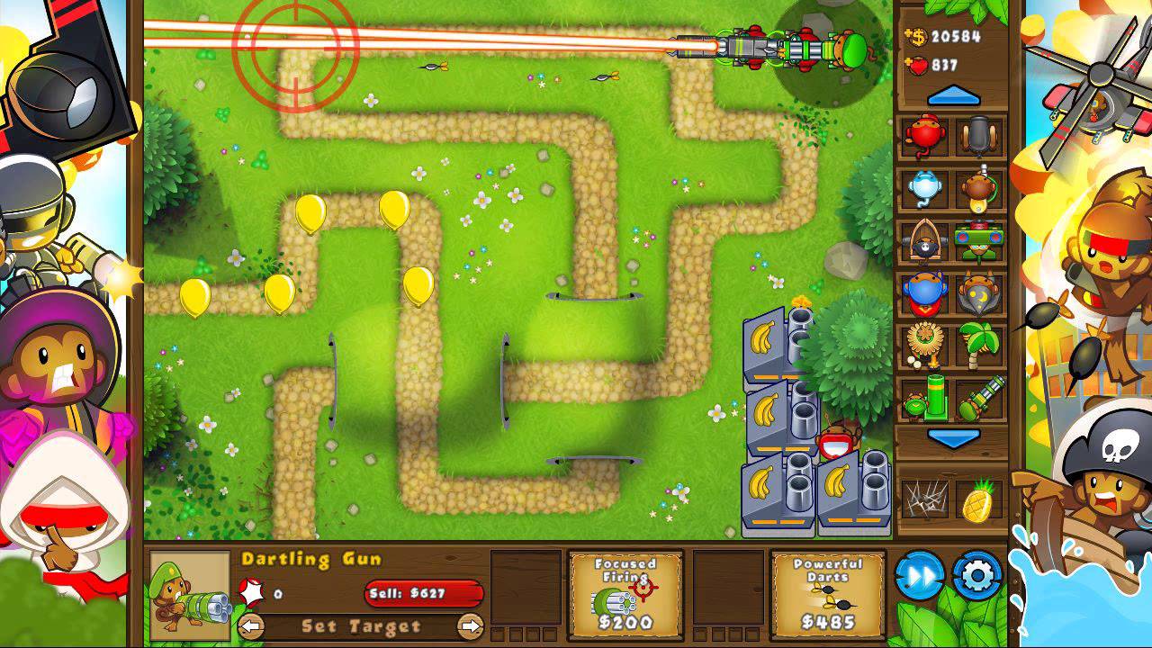 Bloons Tower Defense 5 | Map: Monkey Lane | XP-Farm - YouTube