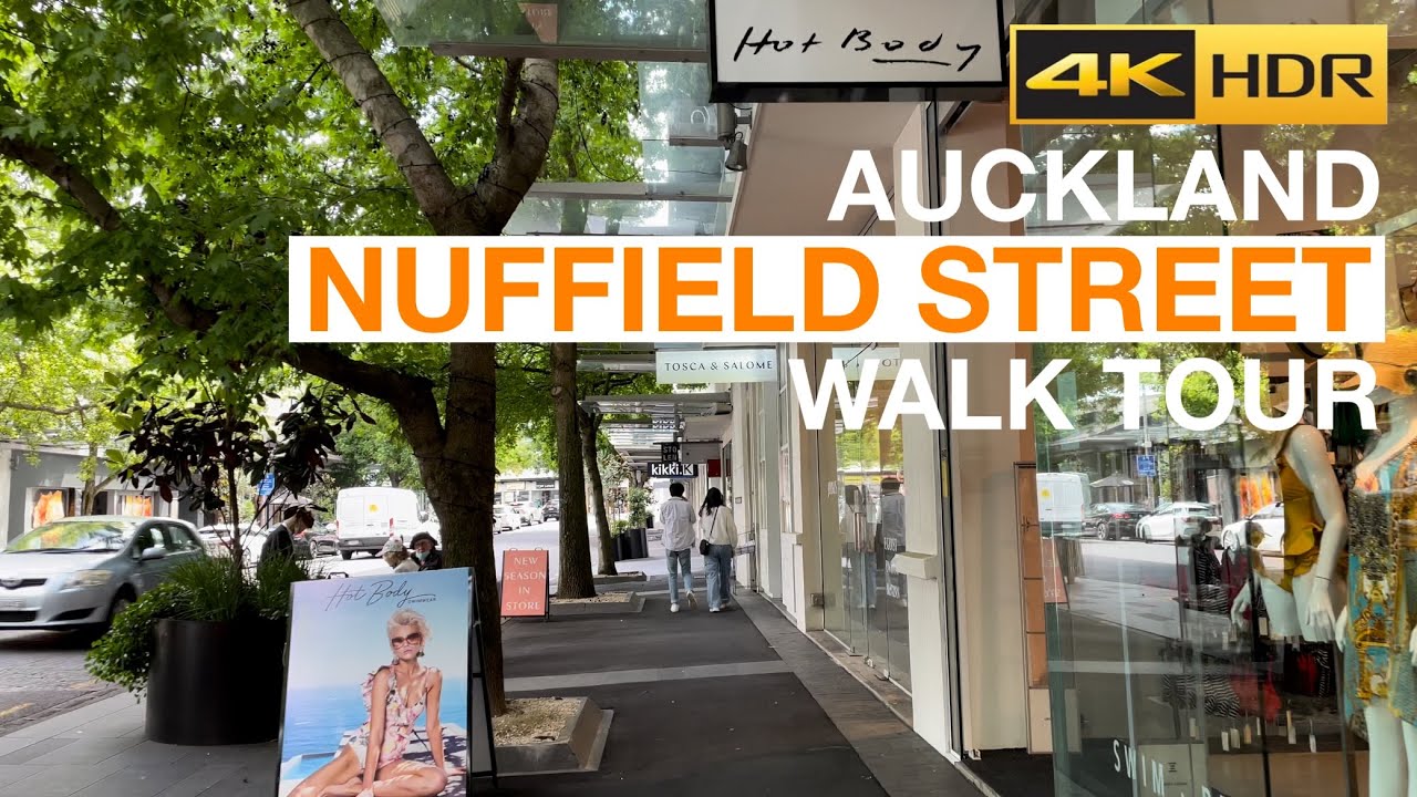 Nuffield Street Newmarket Walking Tour - Auckland, New Zealand [4K HDR ...