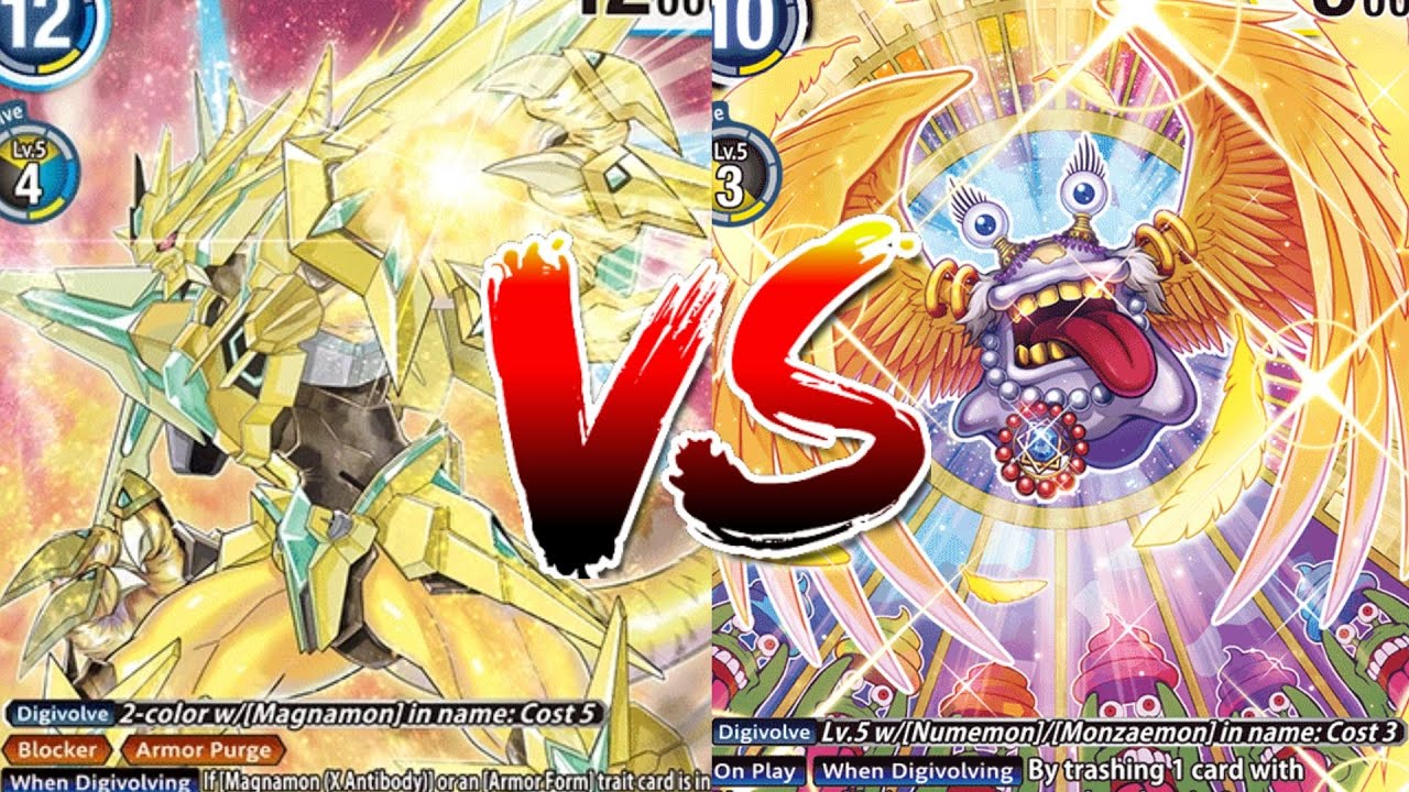 [DIGIMON TCG GAMEPLAY! BT-16] BLUE BASE MAGNAMON (X ANTIBODY) VS ...