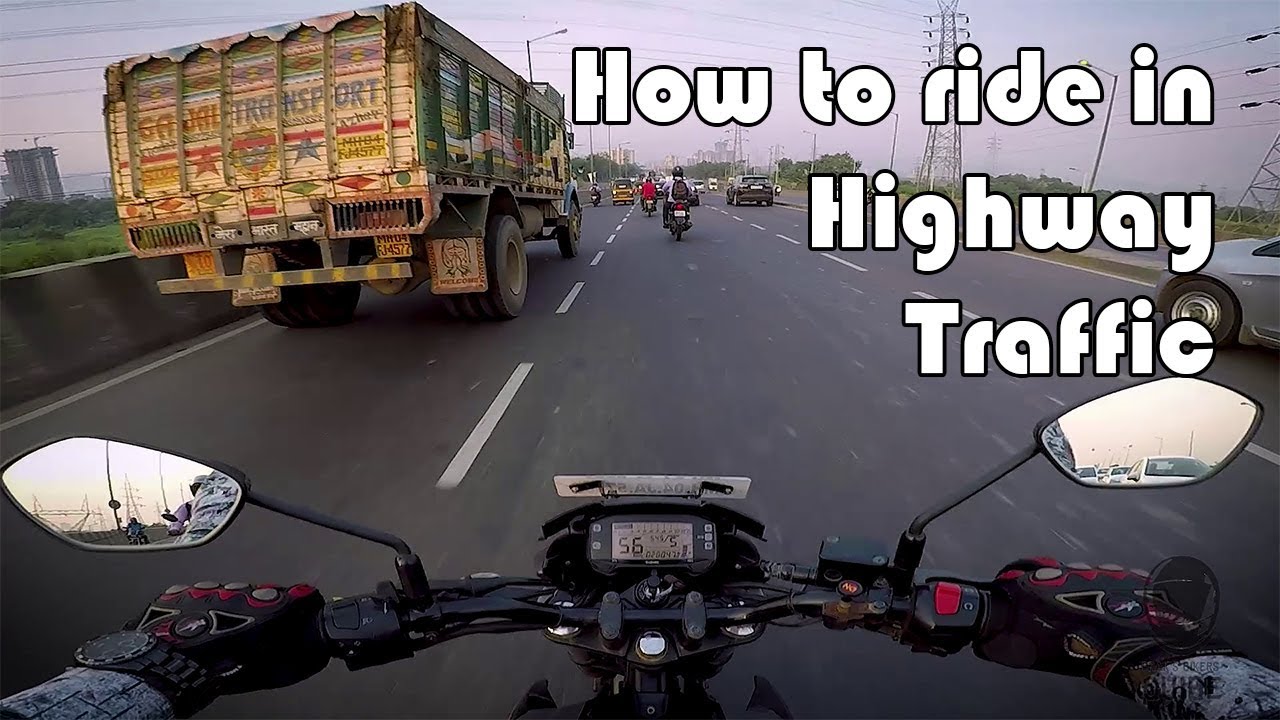 How to ride in Highway Traffic - YouTube