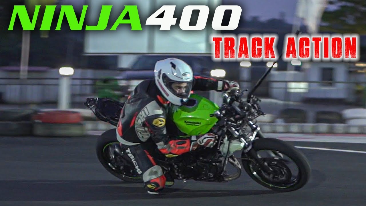 The Beast Kawasaki Ninja 400 | Track Day | Simran King - YouTube