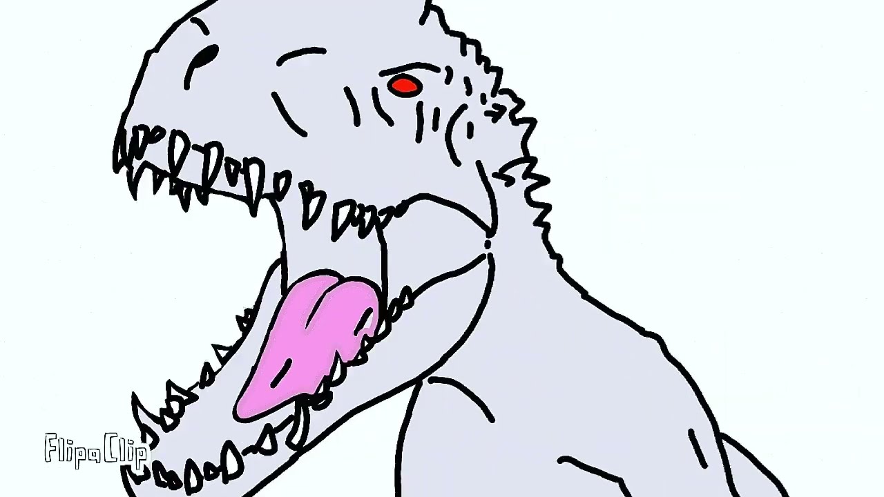 Indominus Rex Animation - YouTube