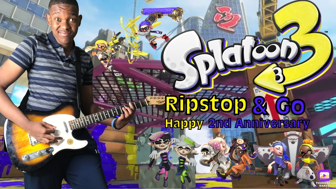Ripstop & Go - Splatoon 3 (Rock/Synth) Cover (HAPPY 2ND ANNIVERSARY ...