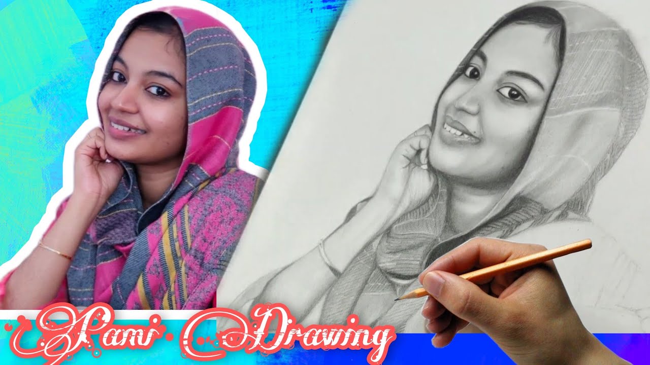 Pami Akka Drawing _ @PamisWorld @SUHAILVLOGGER _ Sivanagaraj Art - YouTube