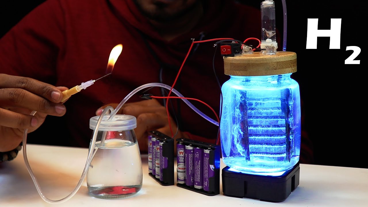 Making of Hydrogen generator at Home - YouTube