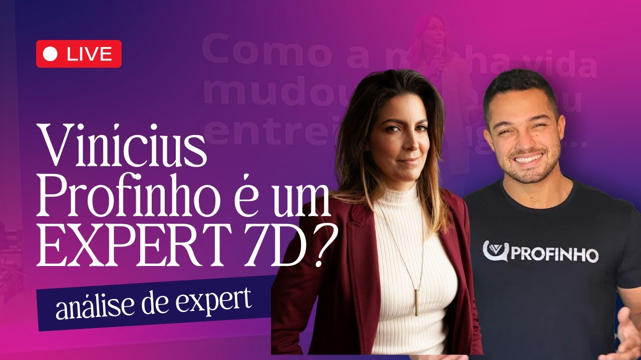 ANÁLISE SEM FILTRO: VINÍCIUS PROFINHO É UM EXPERT 7D? - YouTube